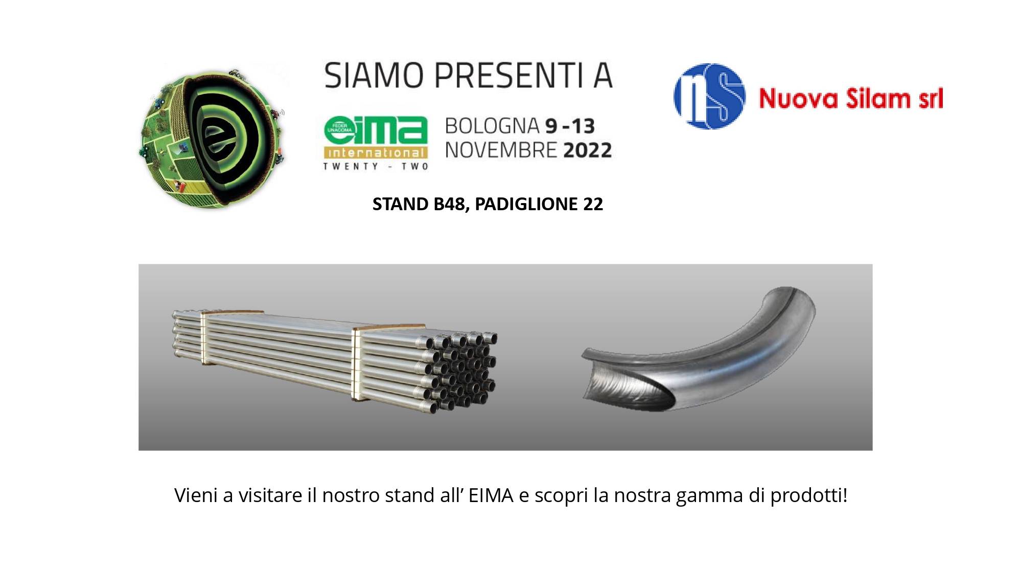 EIMA, del 9 al 13 de noviembre de 2022 | NUOVA SILAM srl